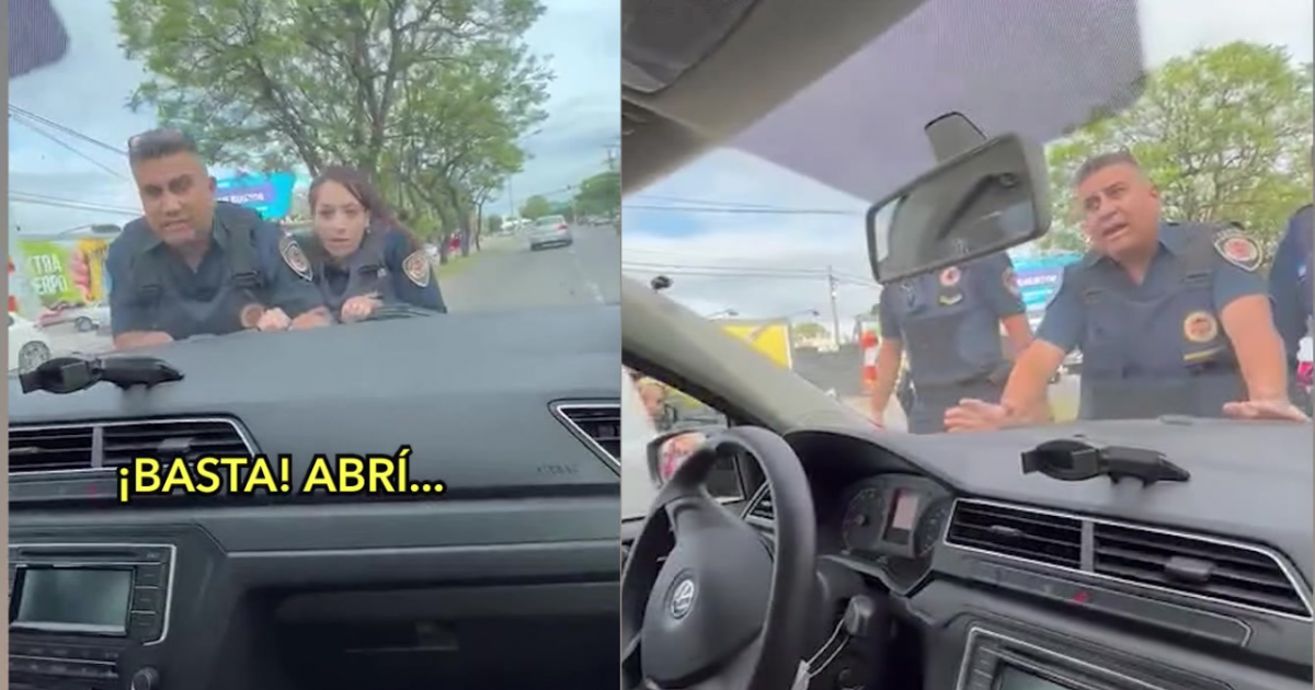 Quiso Evadir Un Control De Tránsito Y Terminó Arrastrando A Dos